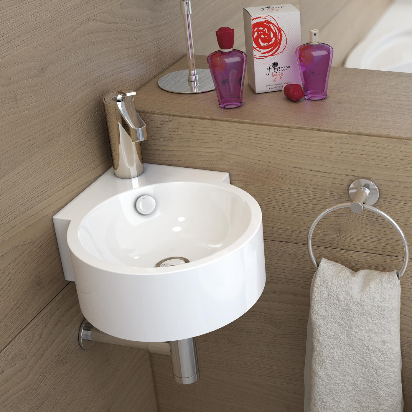 Lavabo suspendido de cerámica Dasha Art&Bath | Decorabaño