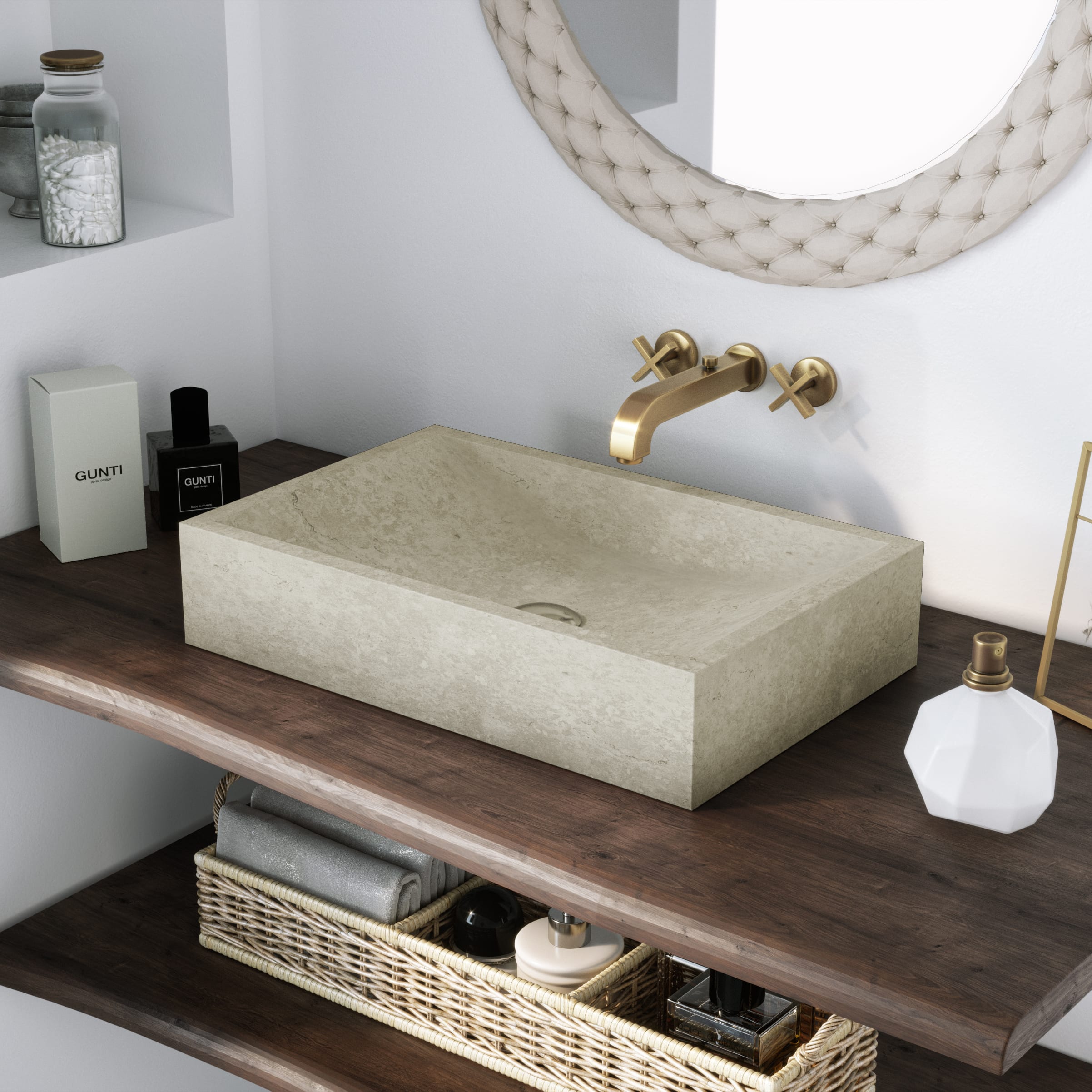 Compra online Lavabo sobre encimera Dana ArtandBath | Decorabaño [2023 ...