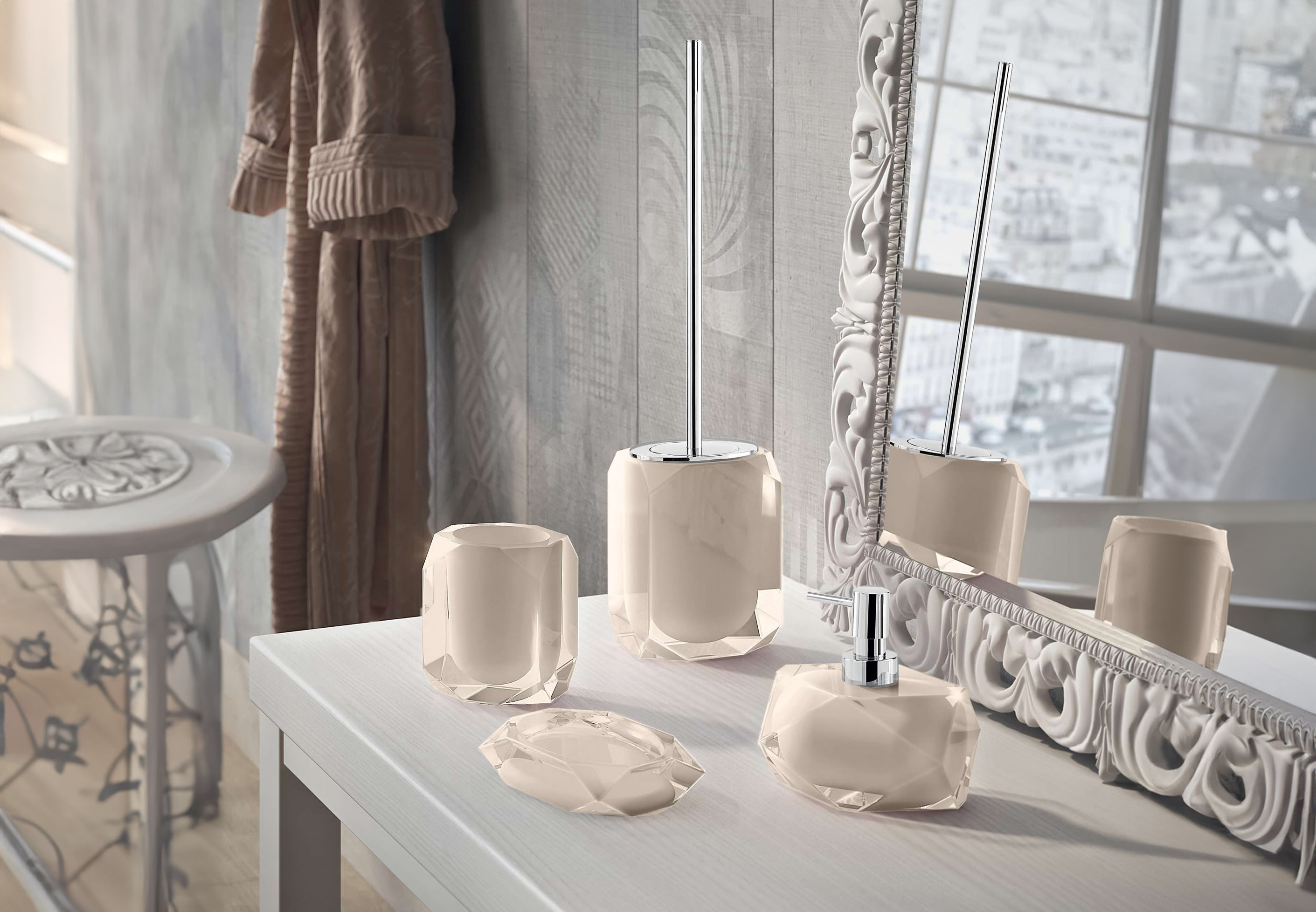 Conjunto de accesorios de baño Chanelle Gedy | Decorabaño
